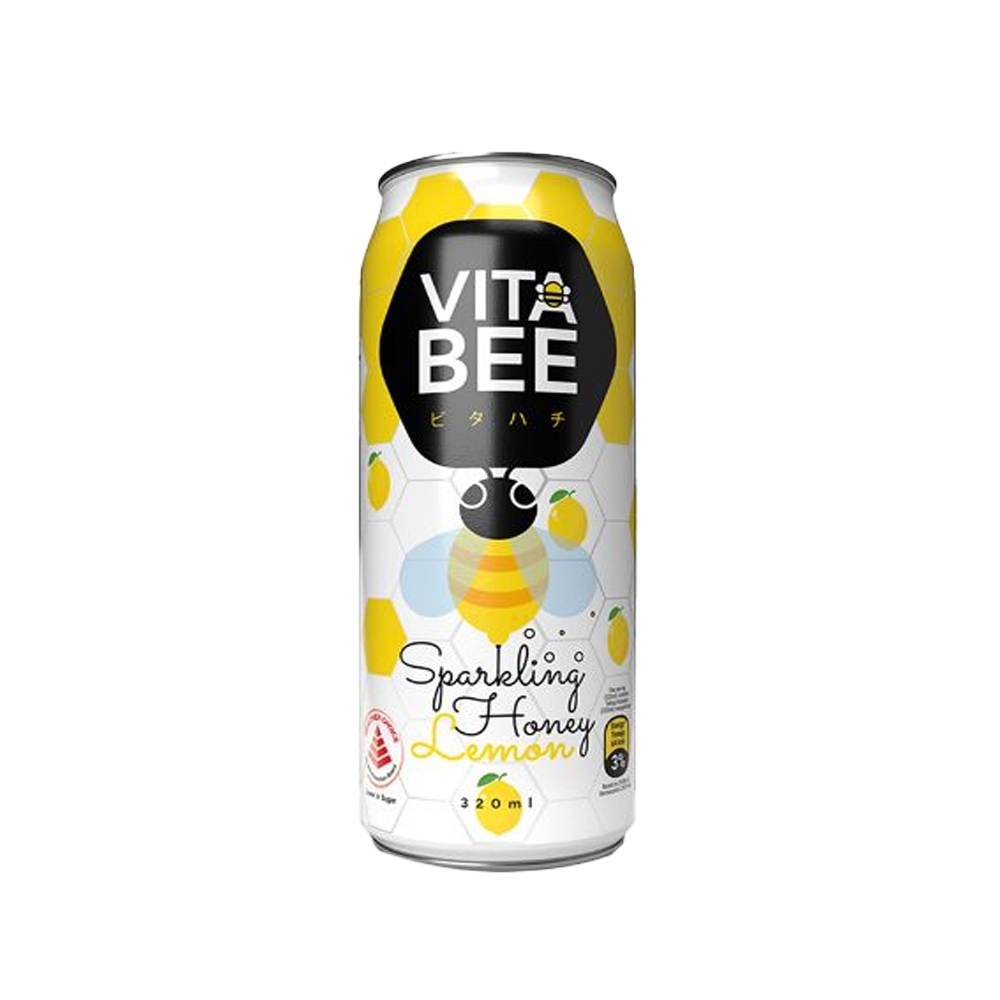 Vita Bee - Sparkling Honey Lemon Drink (320ml) (24/carton) – Tasty ...