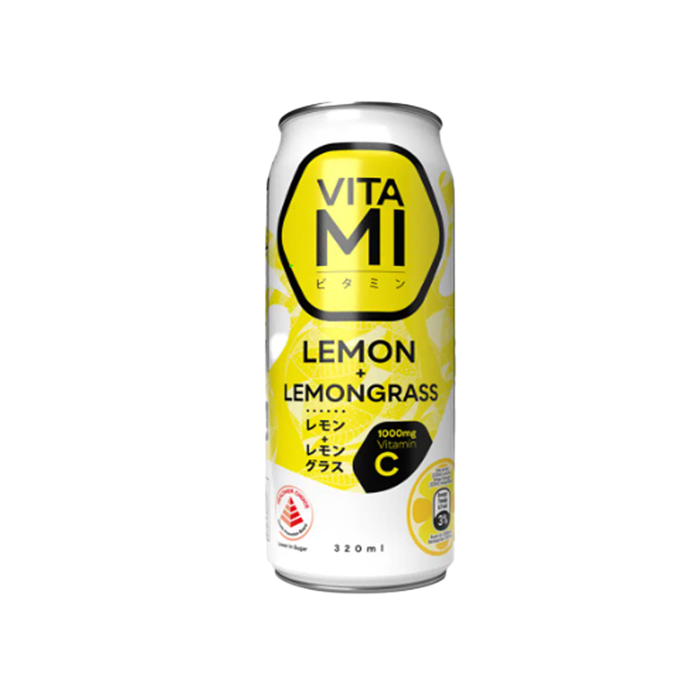 Vita Mi - Vitamin C Lemon & Lemongrass (320ml) (24/carton) – Tasty ...
