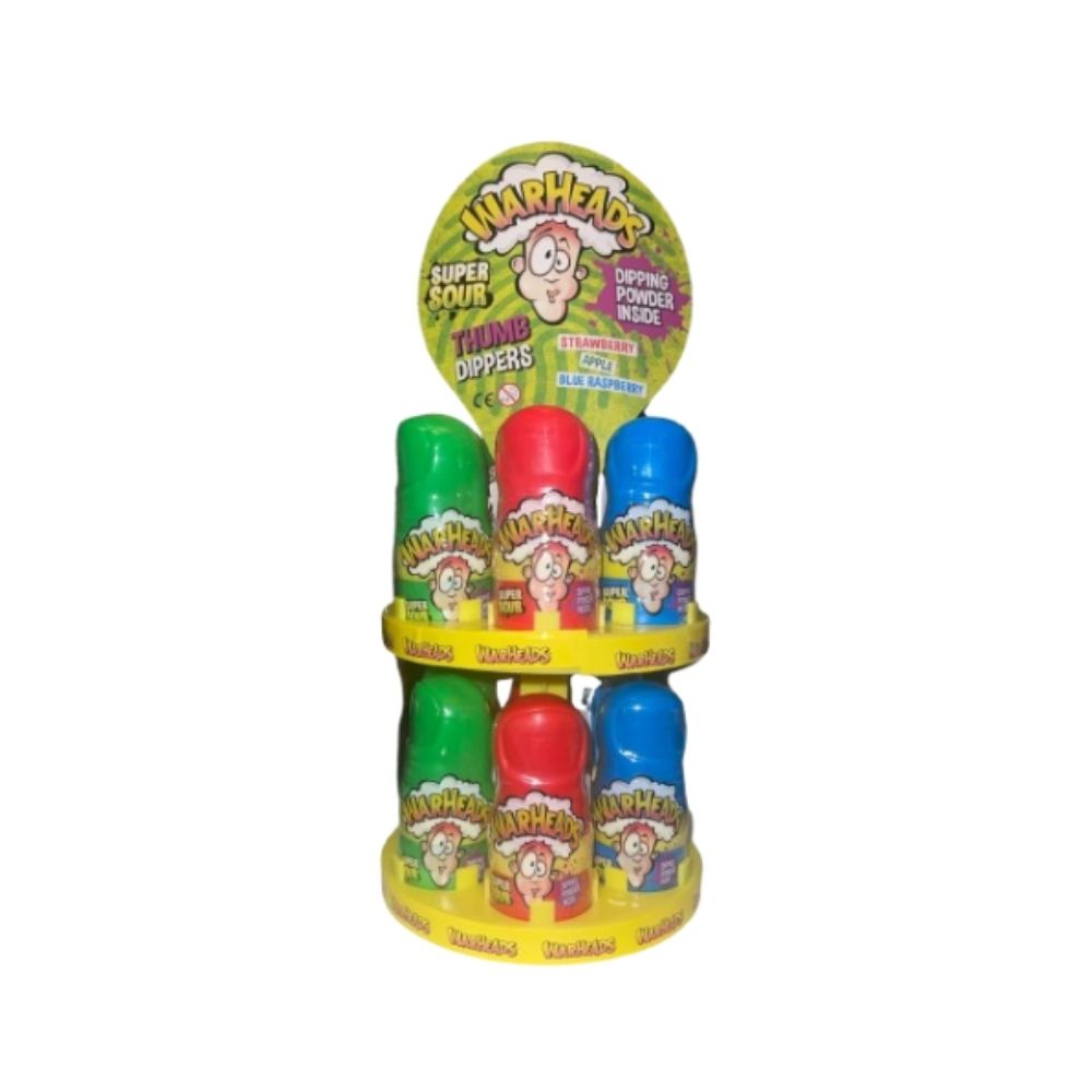 Warheads - Sour Powder Thumb Dipper (12/pack) (40g) (12/carton) – Tasty ...