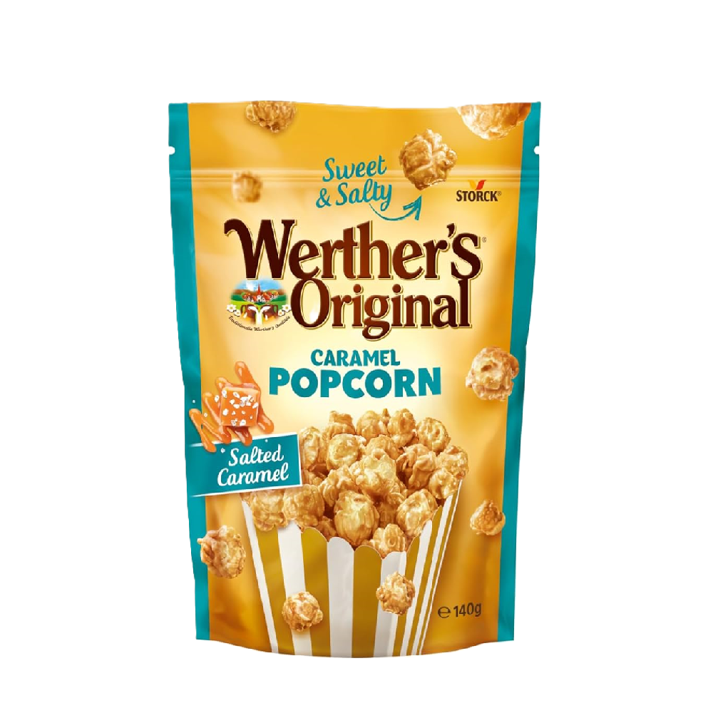 Werther's Original - Popcorn Salted Caramel (140g) (12/carton) – Tasty ...