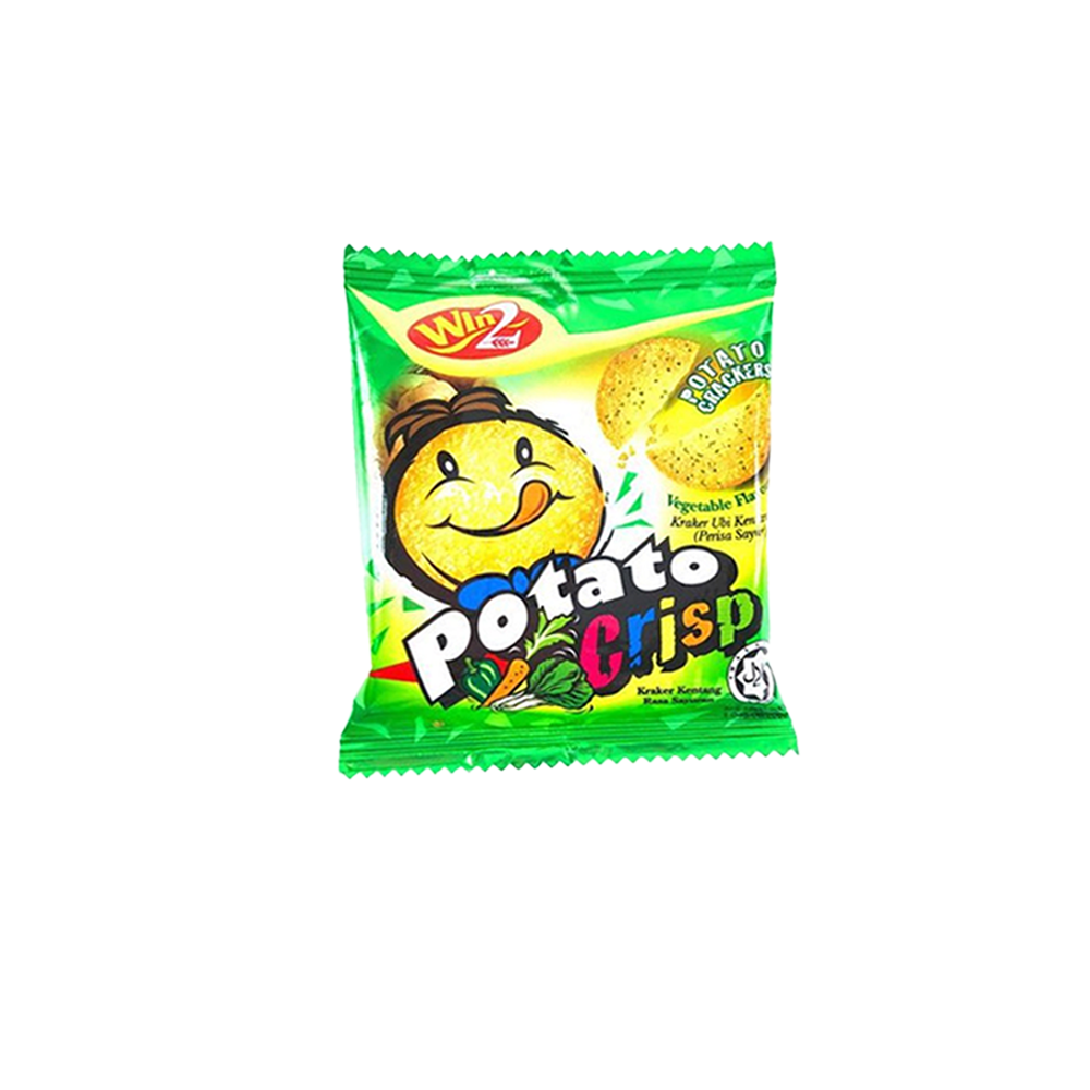 Win2 - Vegetable Flavour Potato Crisps (20g) (360/carton) – Tasty Snack ...
