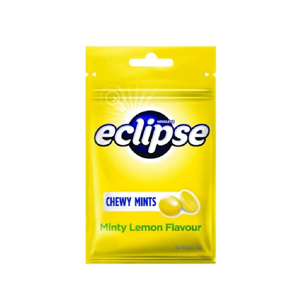 Wrigley's - Eclipse Lemon Chewy Mints (45g) (20/carton) – Tasty Snack Asia
