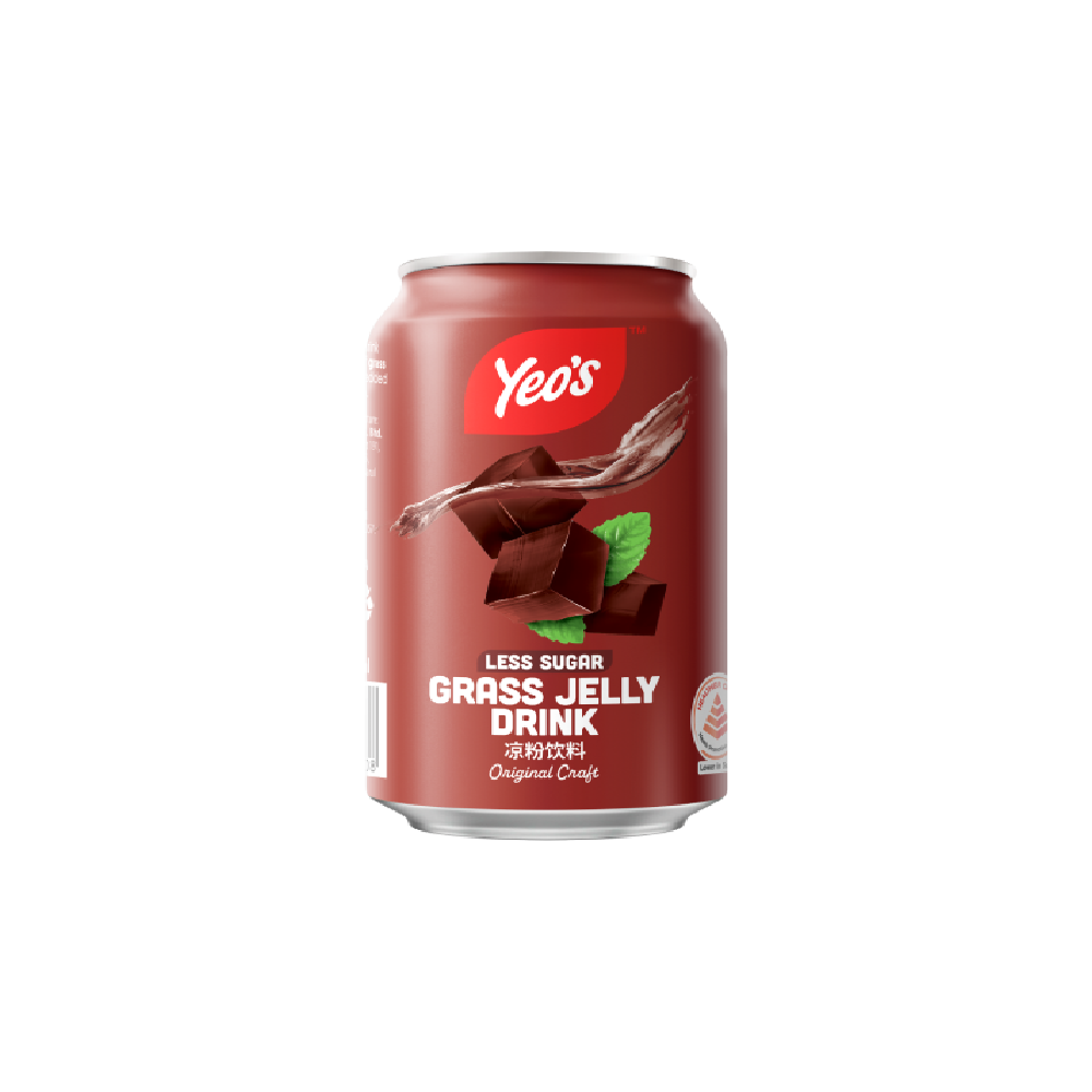 Yeo's - Grass Jelly Can Drink (300ml) (24/carton) – Tasty Snack Asia
