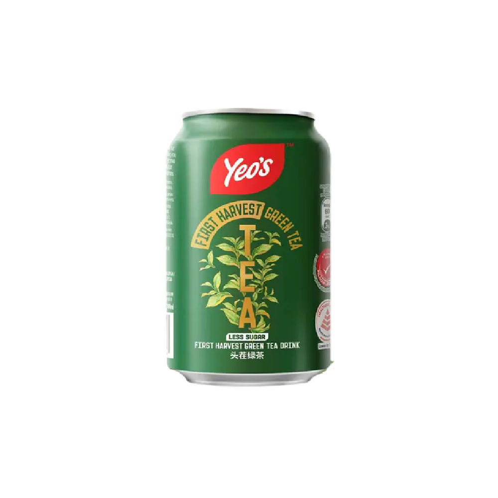 Yeo's - Harvest Green Tea Can Drink (300ml) (24/carton) – Tasty Snack Asia