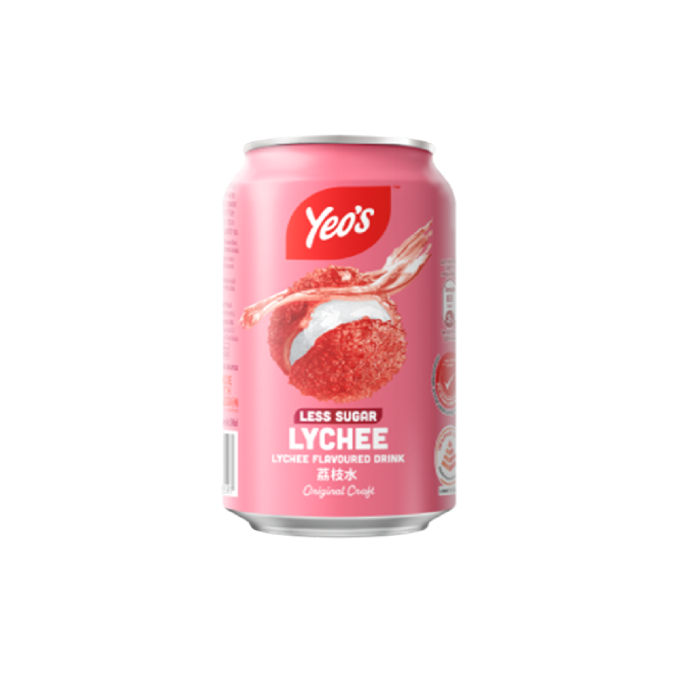 Yeo's - Lychee Can Drink (300ml) (24/carton) – Tasty Snack Asia