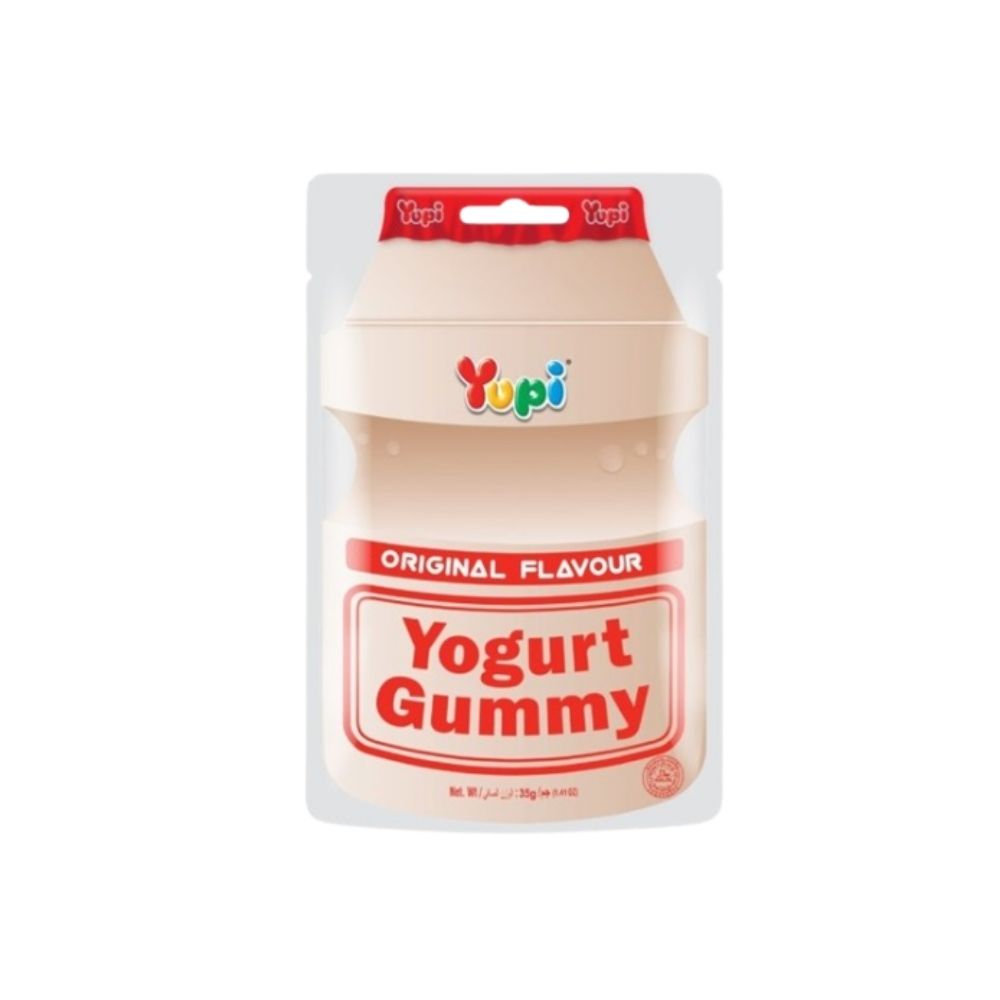Yupi - Original Yogurt Gummy (40g) (12/carton) – Tasty Snack Asia