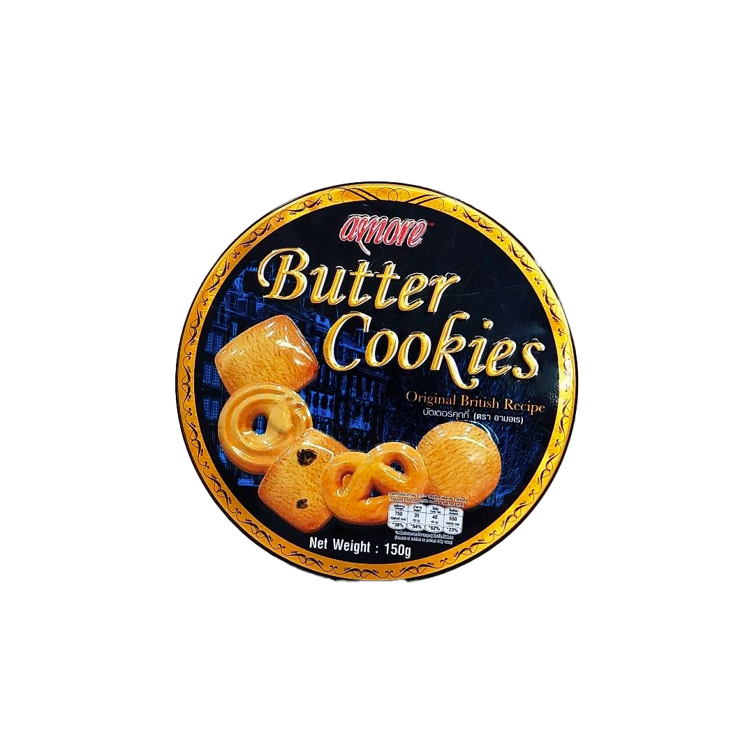 Amore - Butter Cookies (150g) (12/carton) – Tasty Snack Asia