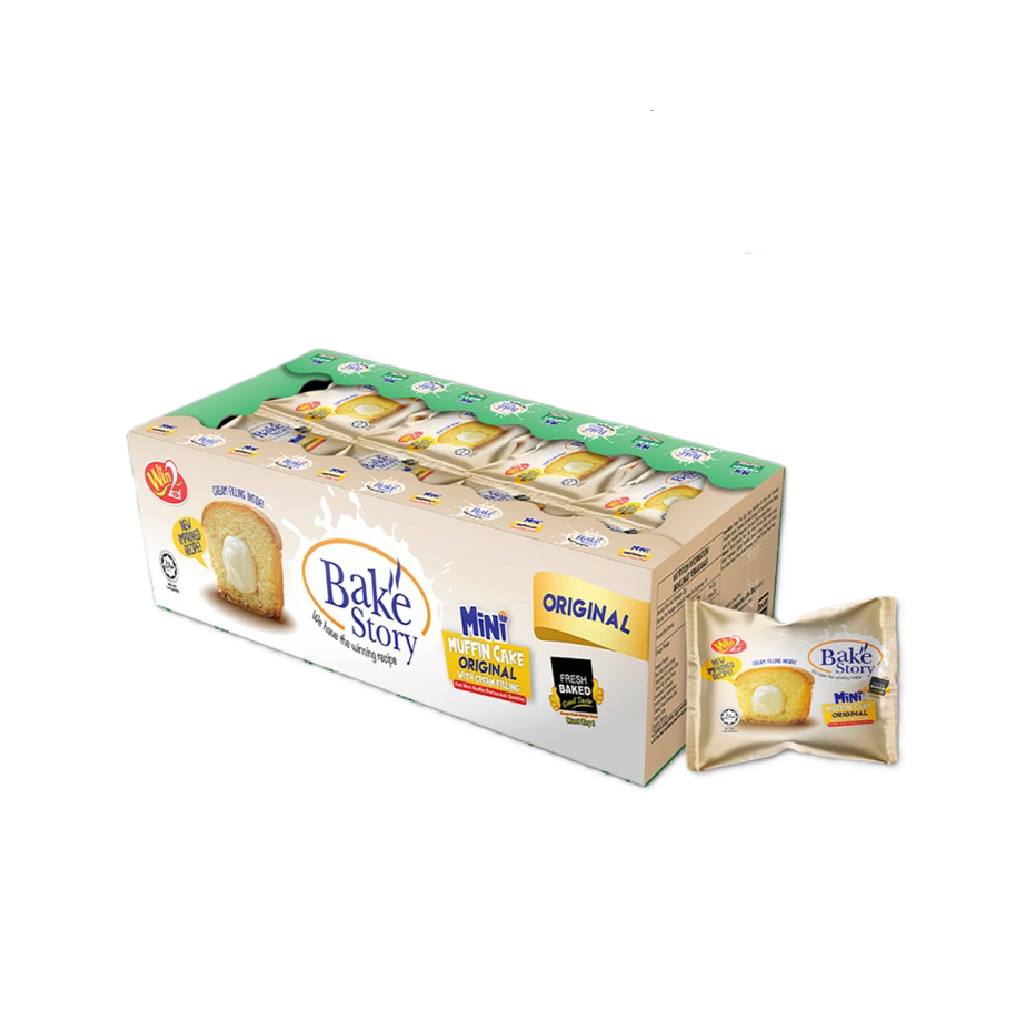 Win2 - Bake Story Original Flavoured Muffin Cake (16/pack) (20g) (12/c ...