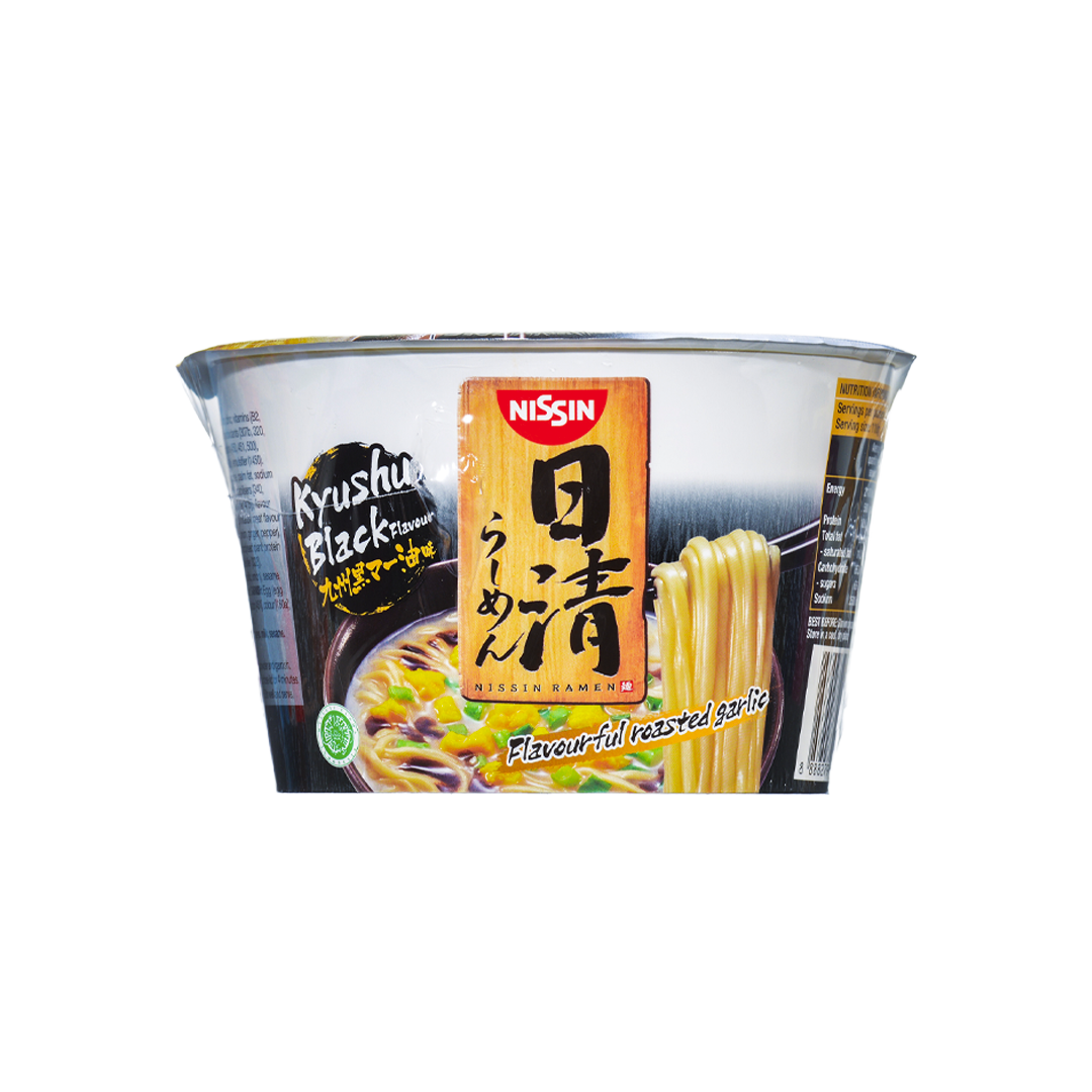 Nissin - Kyushu Black Ramen Bowl (18/carton) – Tasty Snack Asia