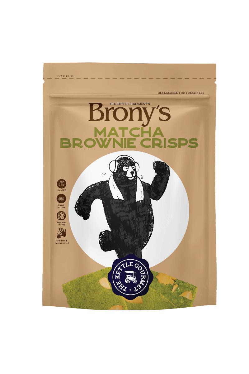 Brony's - Matcha Brownie Crisps (35g) (100/carton) – TastySnackAsia
