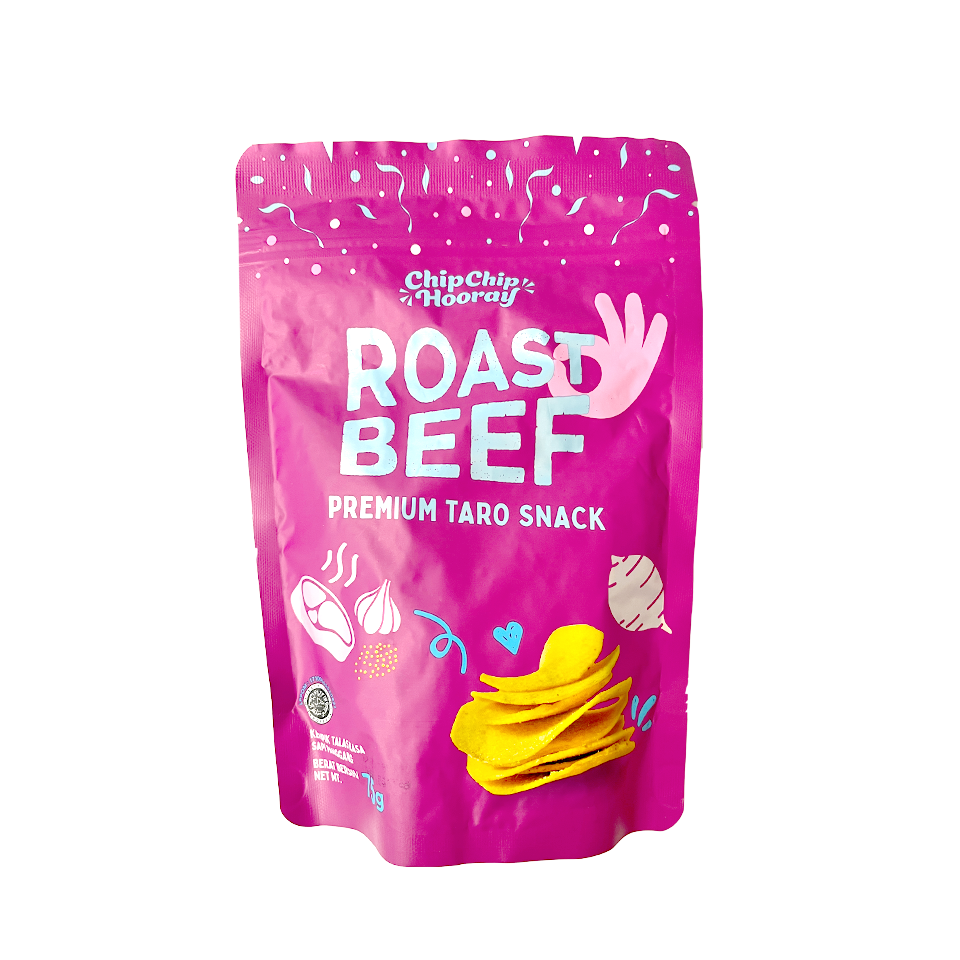 Chip Chip Hooray - Roast Beef Taro Chips (75g) (24/carton) – Tasty ...