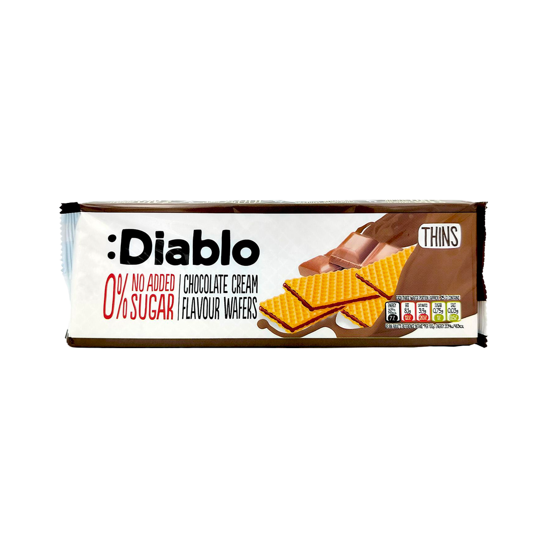 Diablo - Chocolate Cream Flavour Wafers (150g) (26/carton) – Tasty ...