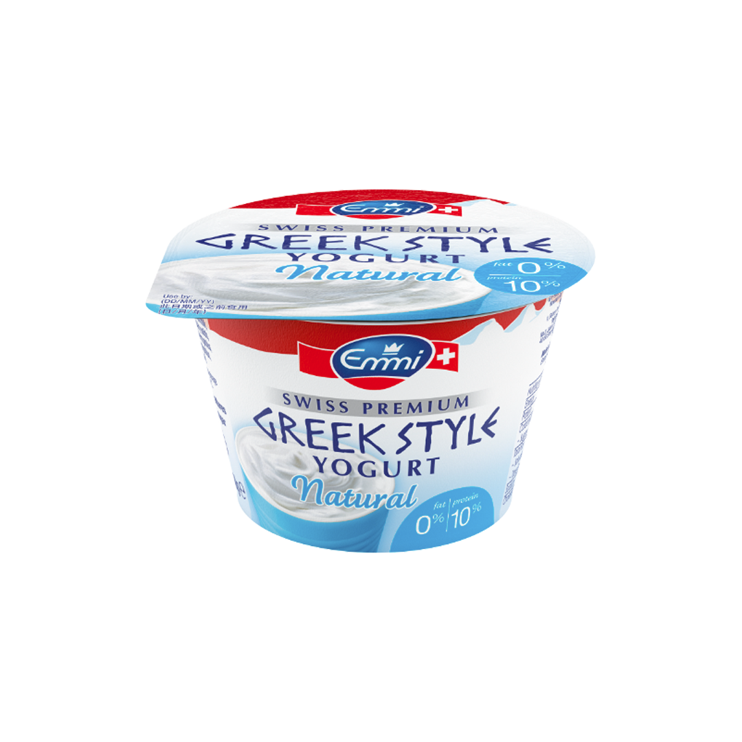 Emmi - Swiss Premium Greek Style Yogurt Natural 0% Fat (150g) (6/carto ...