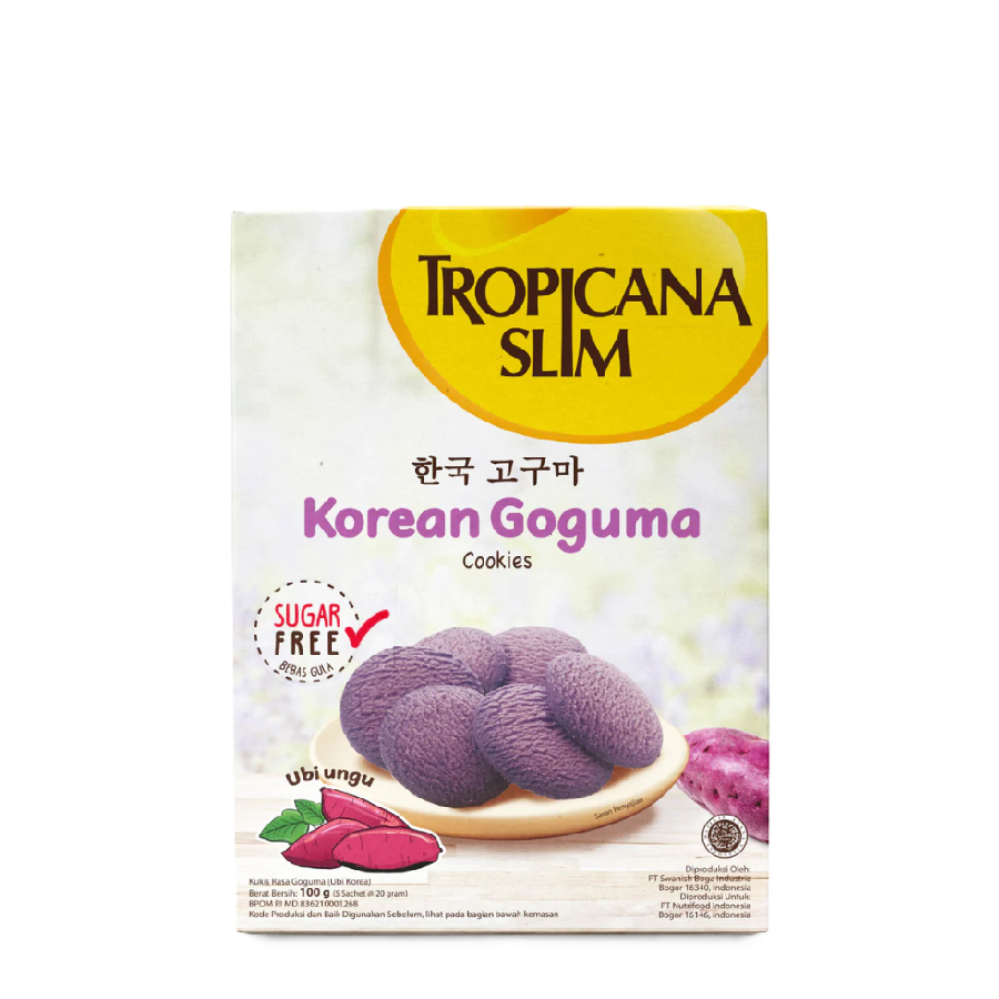 Tropicana Slim - Korean Goguma Butter Cookies (5/pack) (20g) (12/carto ...
