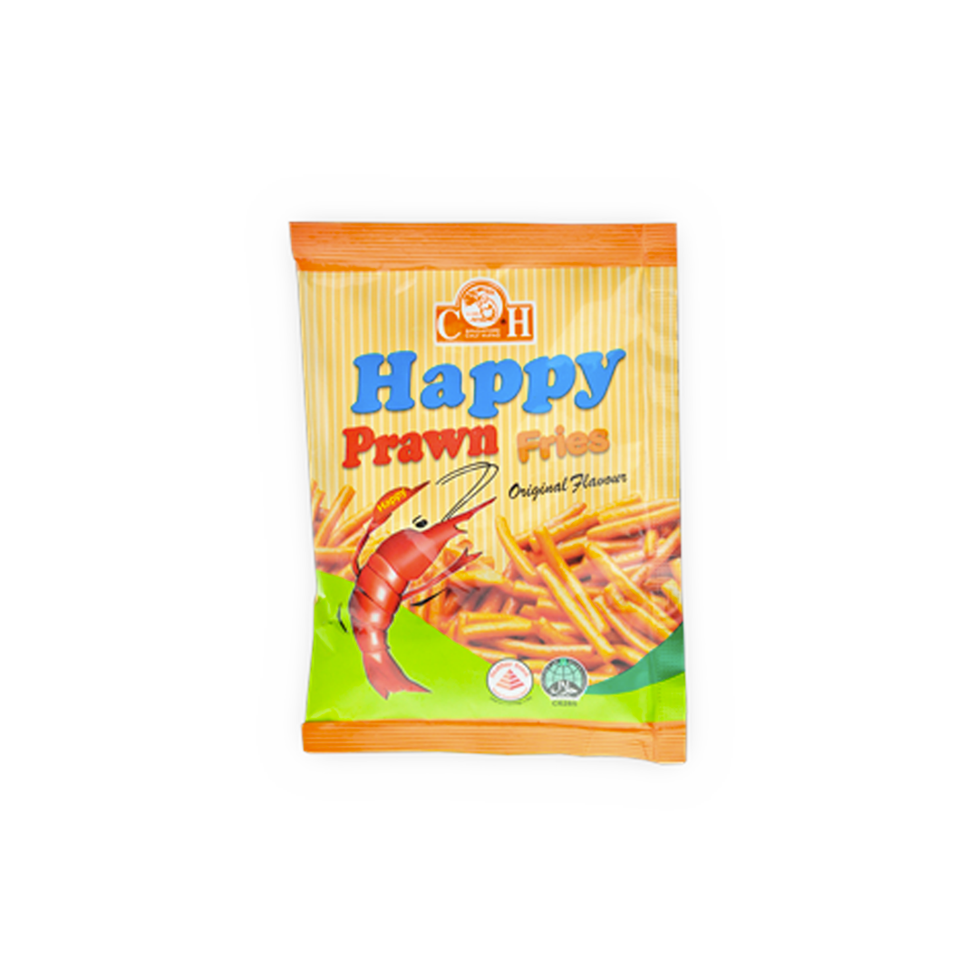 CH - Happy Prawn Fries Original Flavour (24g) (180/carton) – Tasty ...