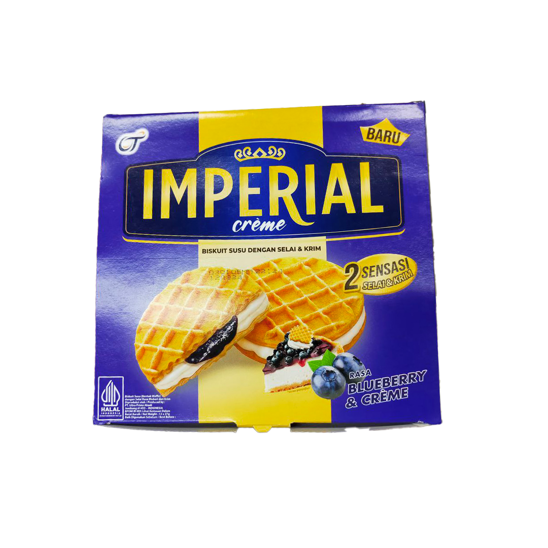 Imperial - Blueberry & Cream Biscuit (27g) – Tasty Snack Asia