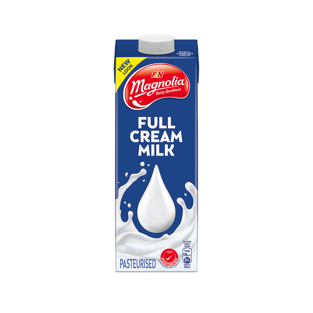 Magnolia - UHT Fullcream Milk (1L) (12/carton) – Tasty Snack Asia