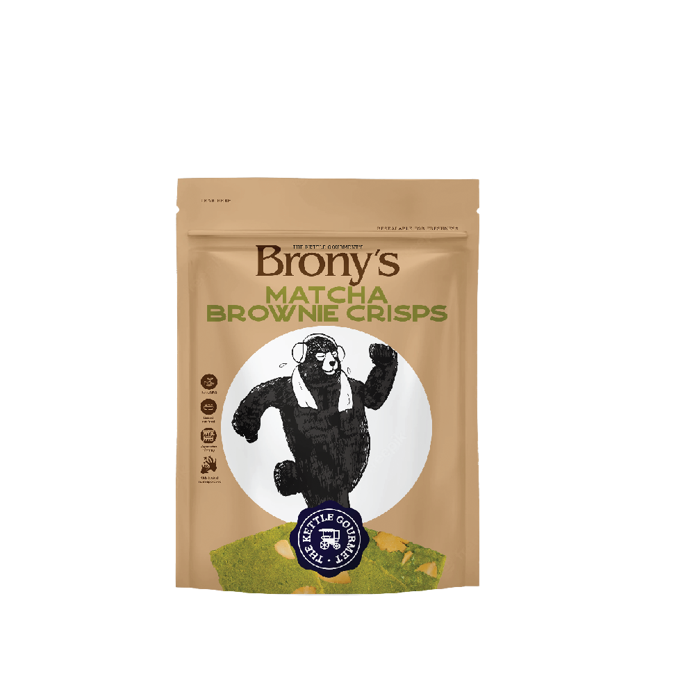 Brony's - Matcha Brownie Crisps (35g) (100/carton) – Tasty Snack Asia