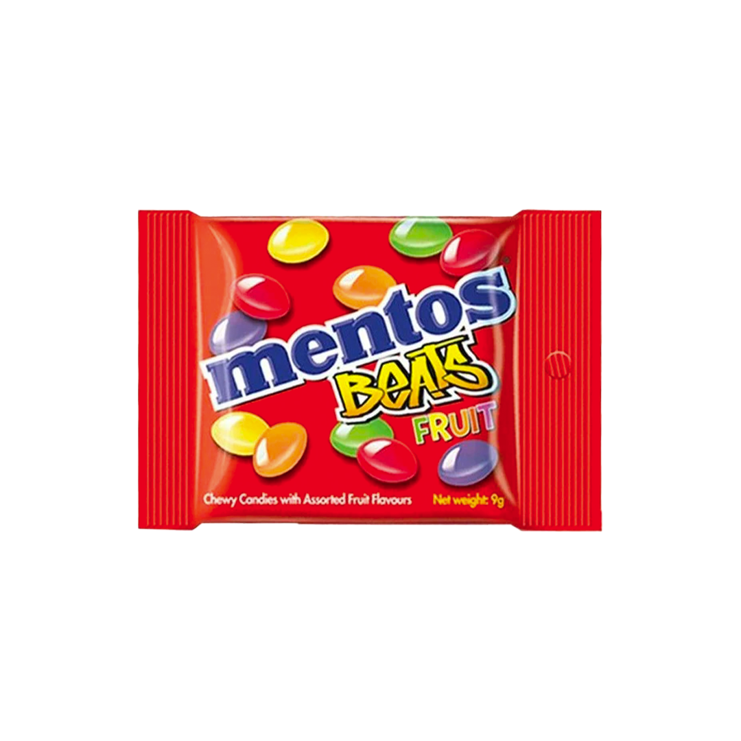 Mentos Beats - Fruit Flavoured Candy (14g) (12/carton) – Tasty Snack Asia