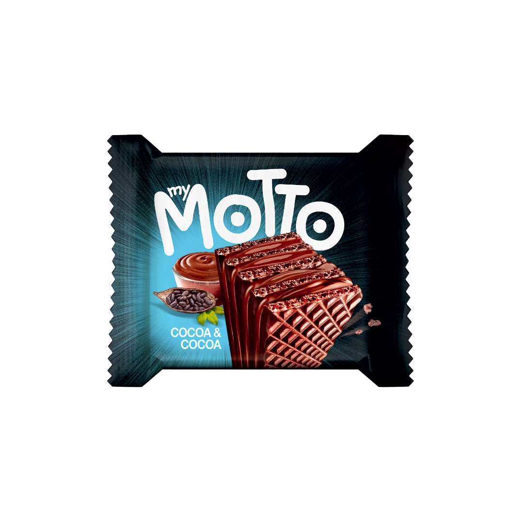 Motto - Cocoa Wafer (34g) – Tasty Snack Asia