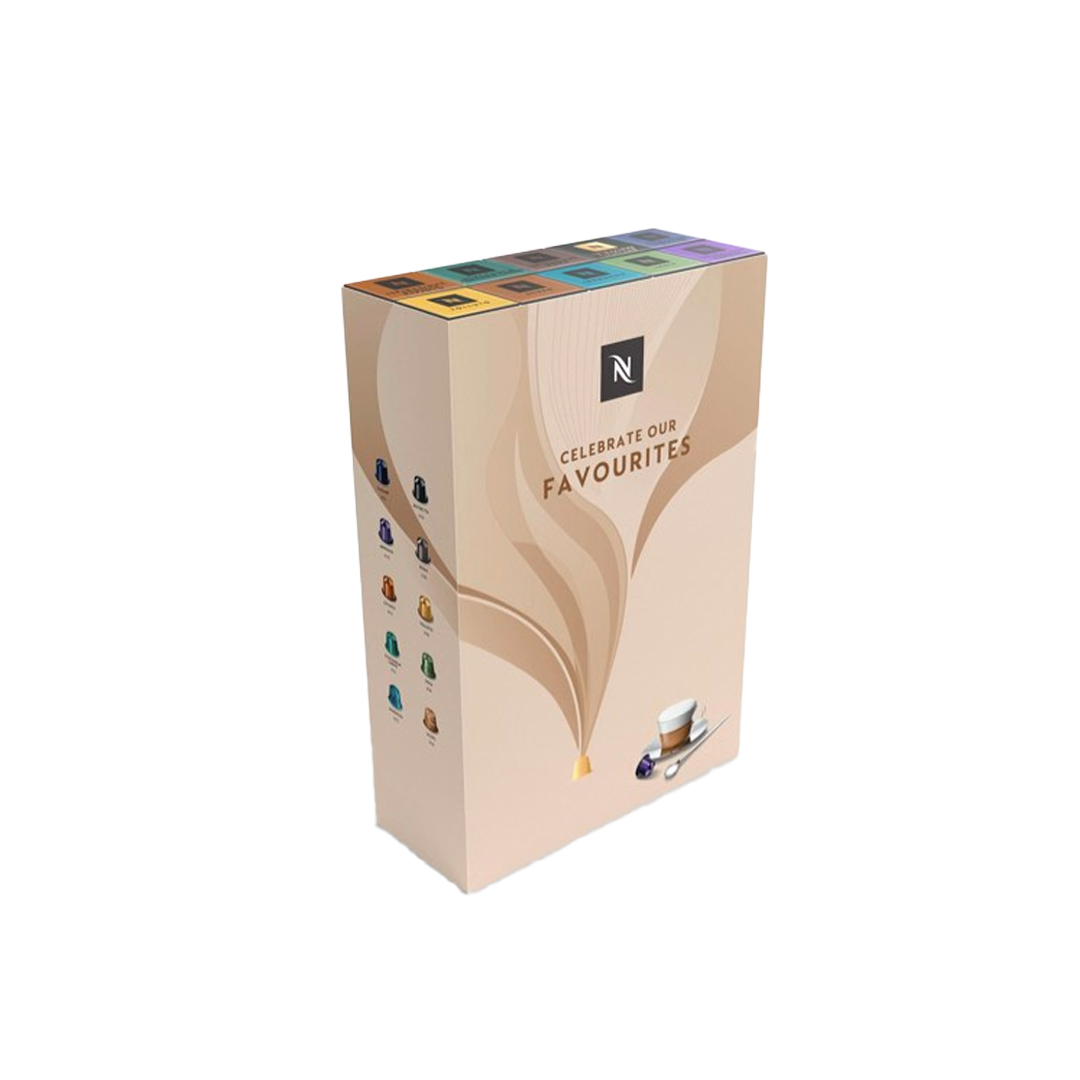 Nespresso - All-Time Favourite Capsule Assortment (100/pack) (554g ...
