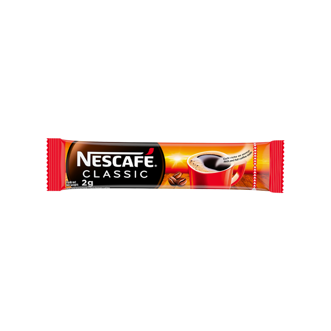 Nescafe - Classic Coffee Stick (2g) (480/pack) (2/carton) – Tasty Snack ...