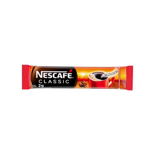 Nescafe - Classic Coffee Stick (2g) (480/pack) (2/carton) – TastySnackAsia