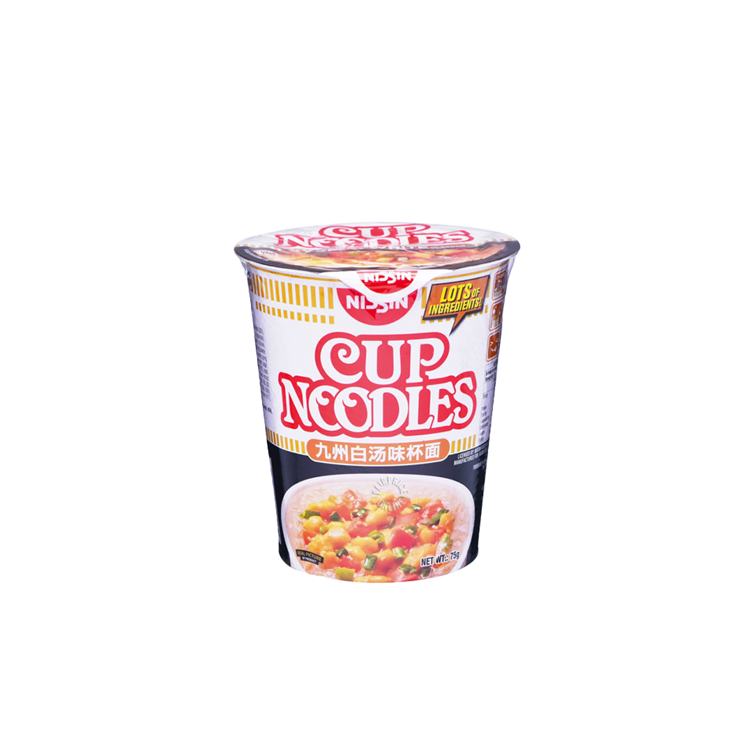 Nissin - Cup Noodle Kyushu White (24/carton) – Tasty Snack Asia
