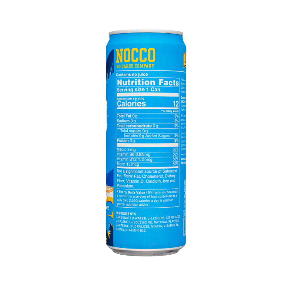 Nocco - Limon Del Sol Energy Drink (330ml) (24/carton) – Tasty Snack Asia