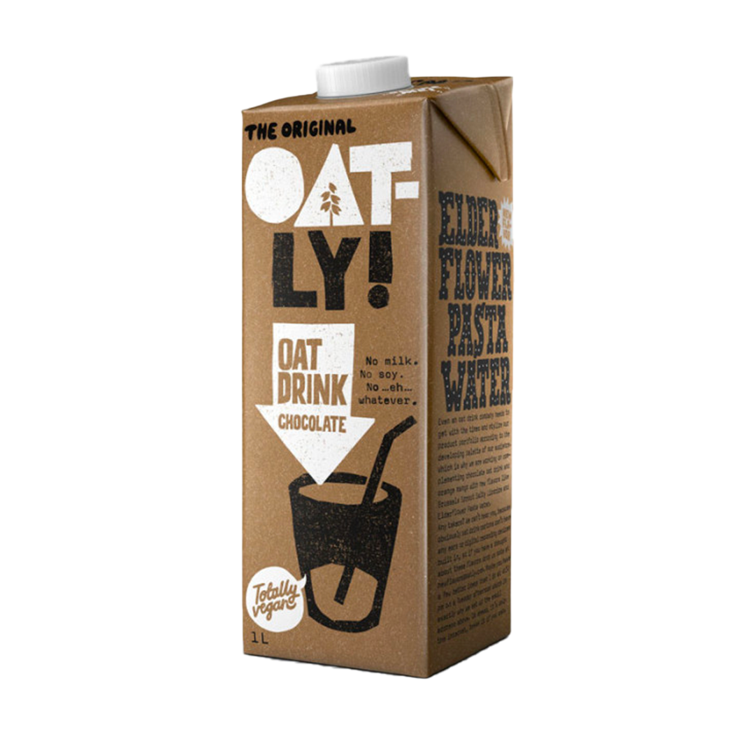 Oatly - Original Chocolate Oat Milk (1000ml) (6/carton) – Tasty Snack Asia