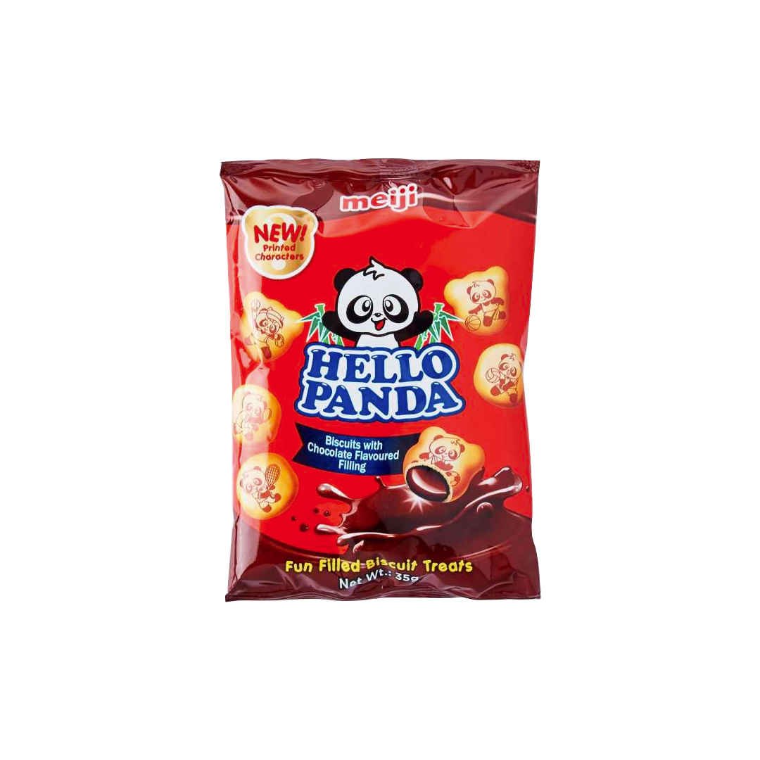 Meiji - Hello Panda Chocolate Biscuit (35g) (24/carton) – TastySnackAsia