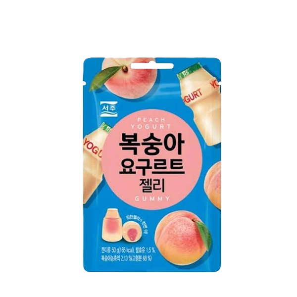 Seoju - Yogurt Peach Jelly (50g) (8/carton) – Tasty Snack Asia