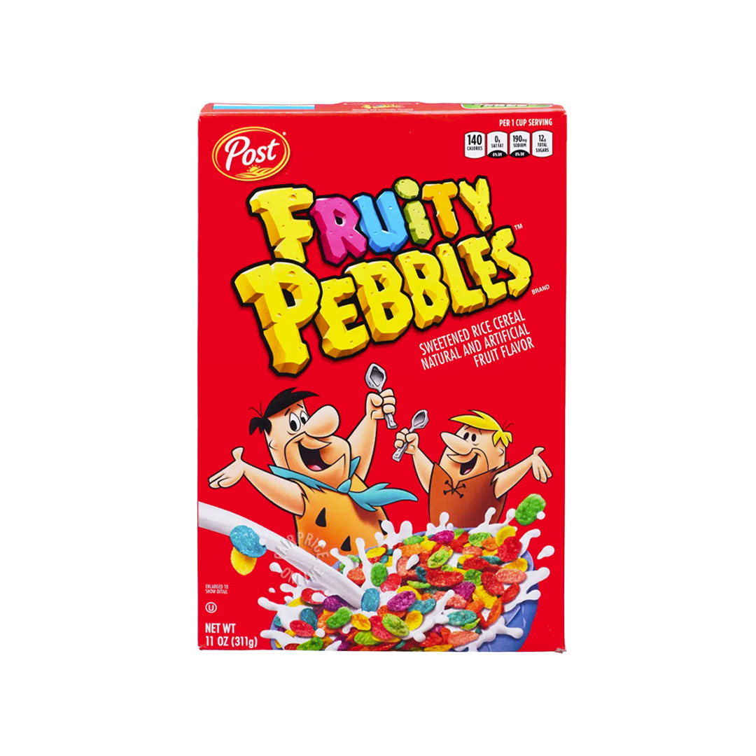 Post - Fruity Pebbles Cereal (311g) (12/carton) – Tasty Snack Asia