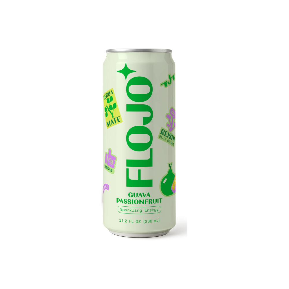 Flojo - Guava Passionfruit Sparkling Energy Tea (330ml) (24/carton ...