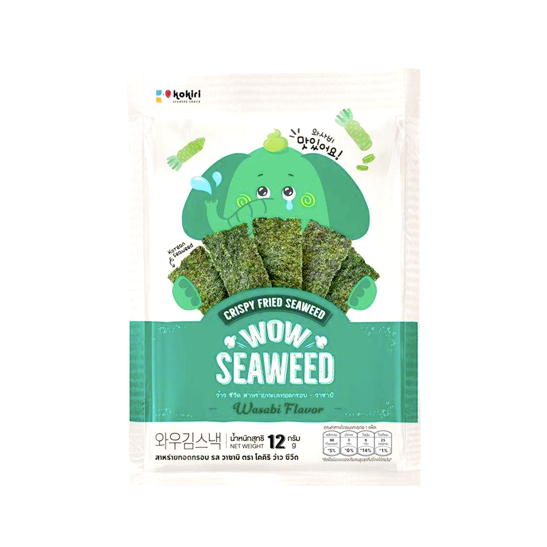 Wow Seaweed - Wasabi Crispy Fried Seaweed (30g) (84/carton) – Tasty ...