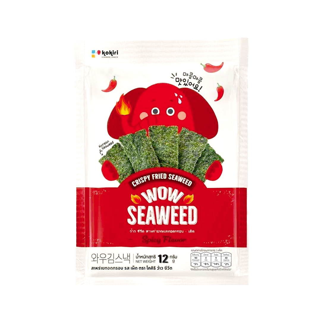 Wow Seaweed - Spicy Crispy Fried Seaweed (30g) (84/carton) – Tasty ...