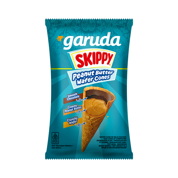 Skippy Garuda - Peanut Butter Wafer Cone (15g) (60/carton) – Tasty ...