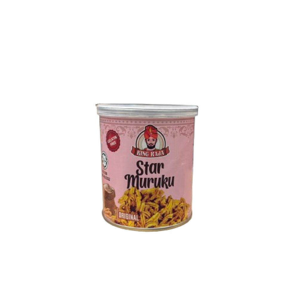 King Raja - Star Muruku Original Flavour (35g) (75/carton) – Tasty Snack Asia