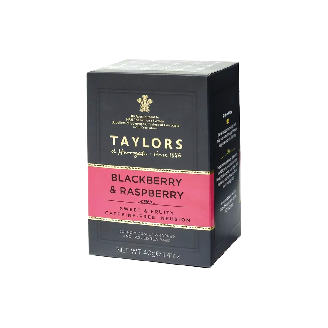 Taylors - Blackberry & Raspberry Tea (40g) (20/pack) (10/carton ...