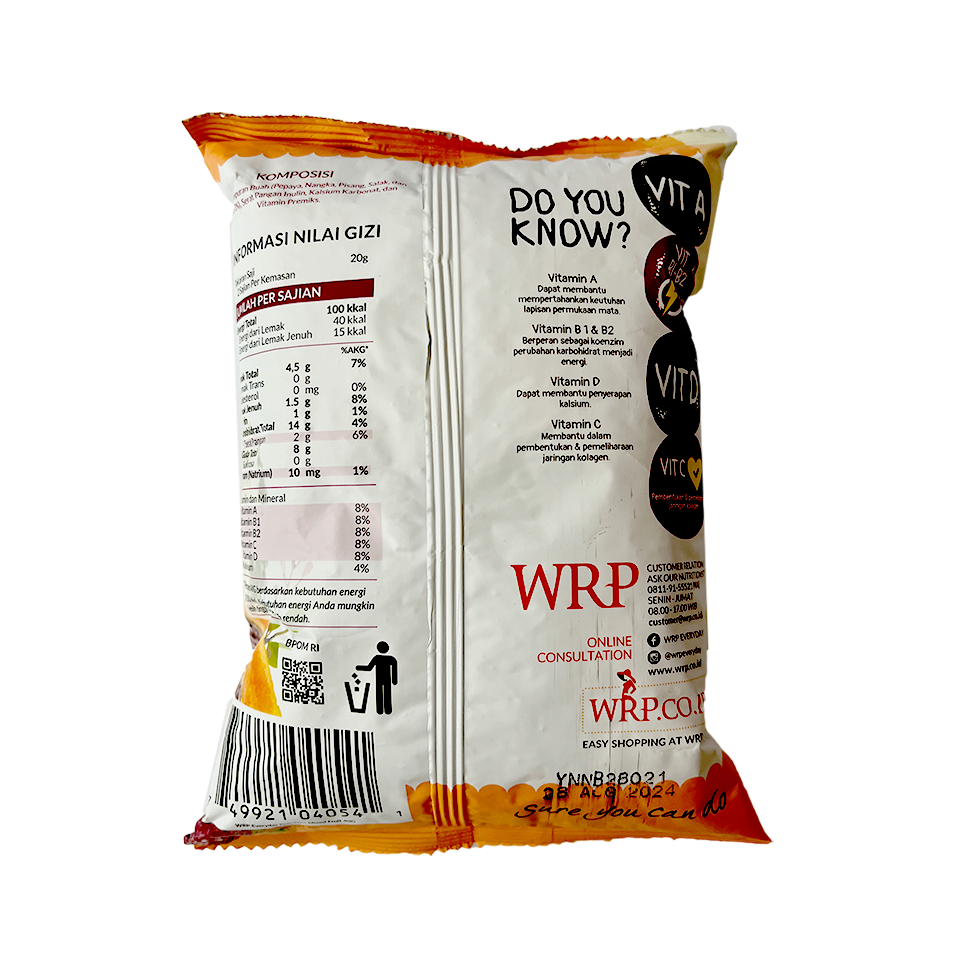 Wrp Everyday - Mixed Fruit Deli Chips (40g) (24/carton) – Tasty Snack Asia