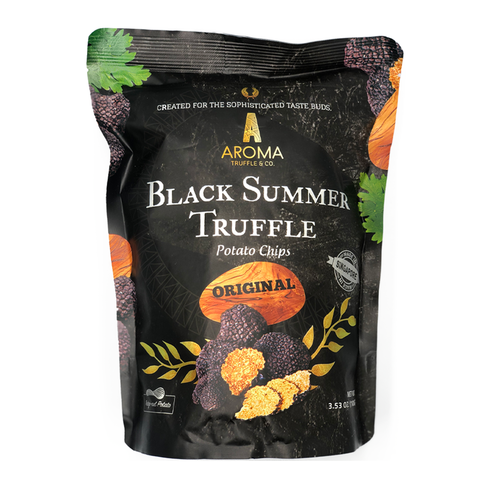 Aroma - Black Summer Truffle Chips (100g) (35/carton) – Tasty Snack Asia