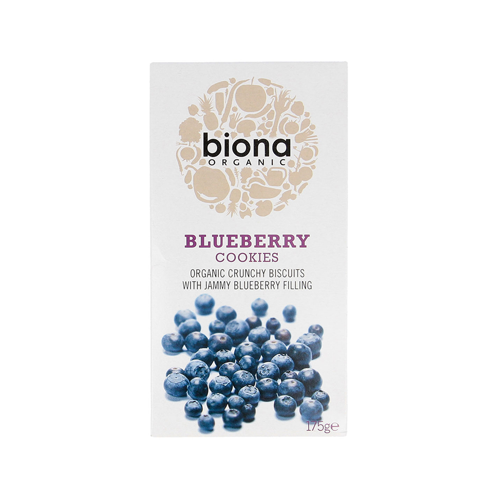 Biona - Organic Blueberry Cookies (175g) (12/carton) – Tasty Snack Asia
