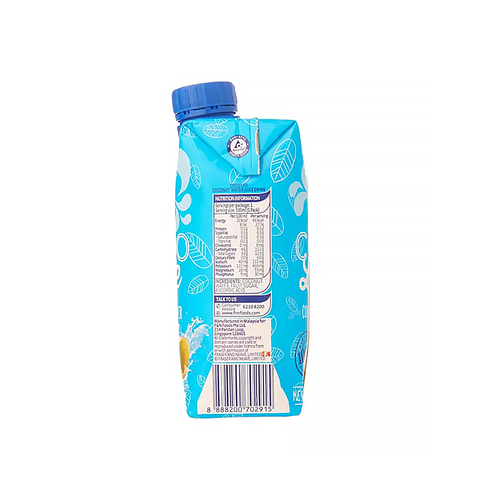 Cocolife - 100% Premium Coconut Water (330ml) (12/carton) – Tasty Snack ...