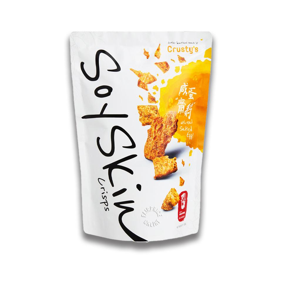 Crusty's - Salted Egg Soy Skin (100g) (12/carton) – Tasty Snack Asia