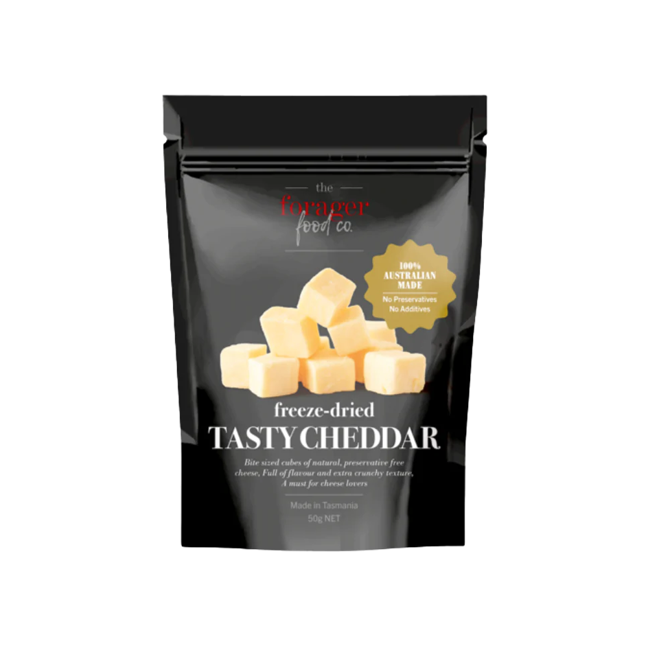 Forager - Tasty Cheddar (50g) (50/carton) – Tasty Snack Asia