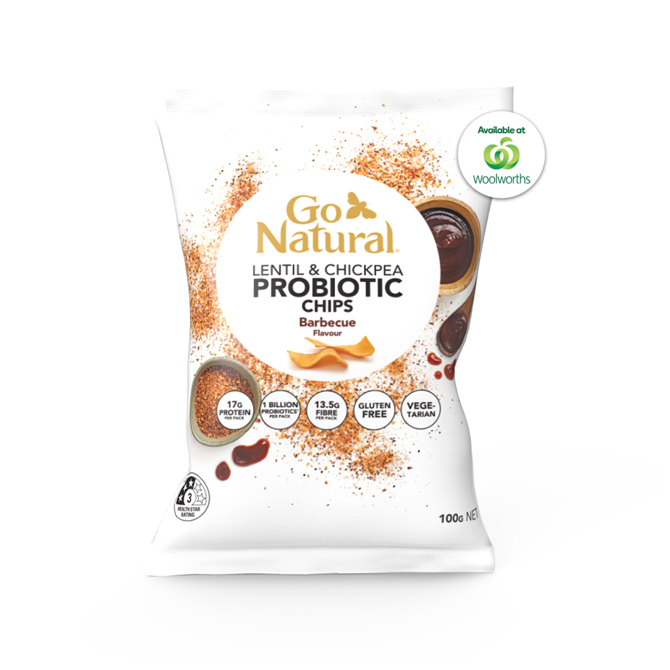 Go Natural - Barbecue Probiotic Chips (100g) (5/carton) – Tasty Snack Asia