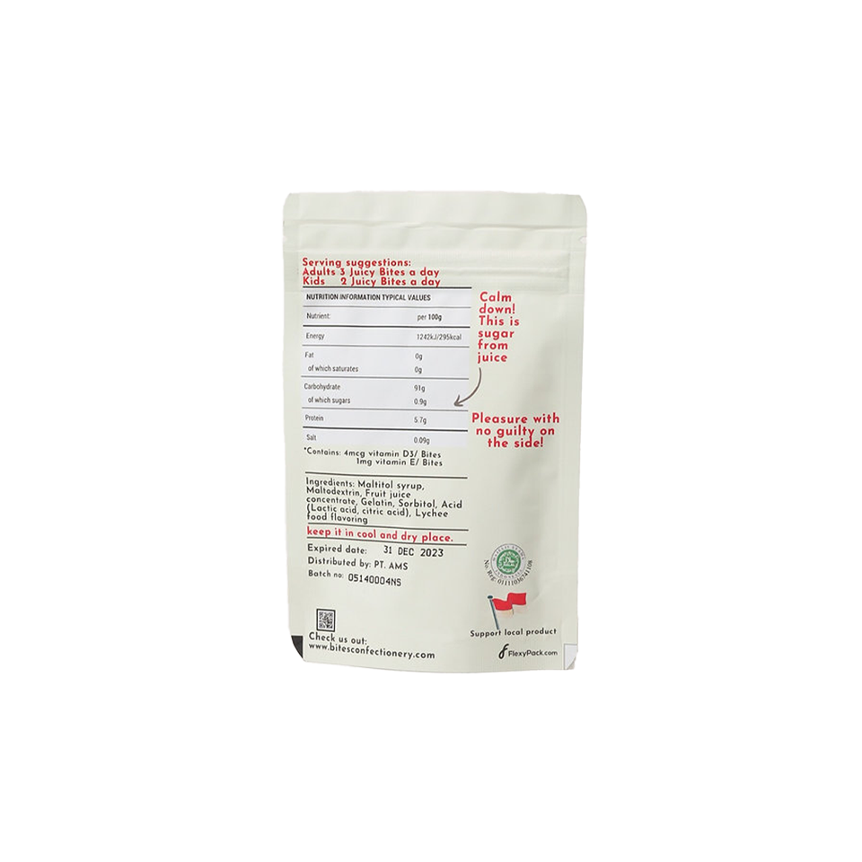 Gummy World - Sugar Free Lychee Juice Gummy (30g) (24/carton) – Tasty ...