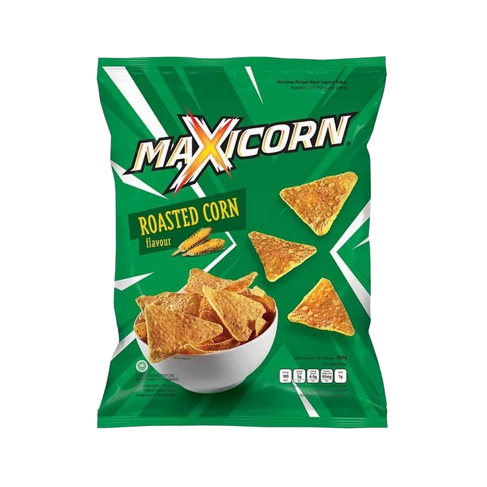 Maxicorn - Roasted Corn Tortilla Chips (150g) (20/carton) – Tasty Snack ...