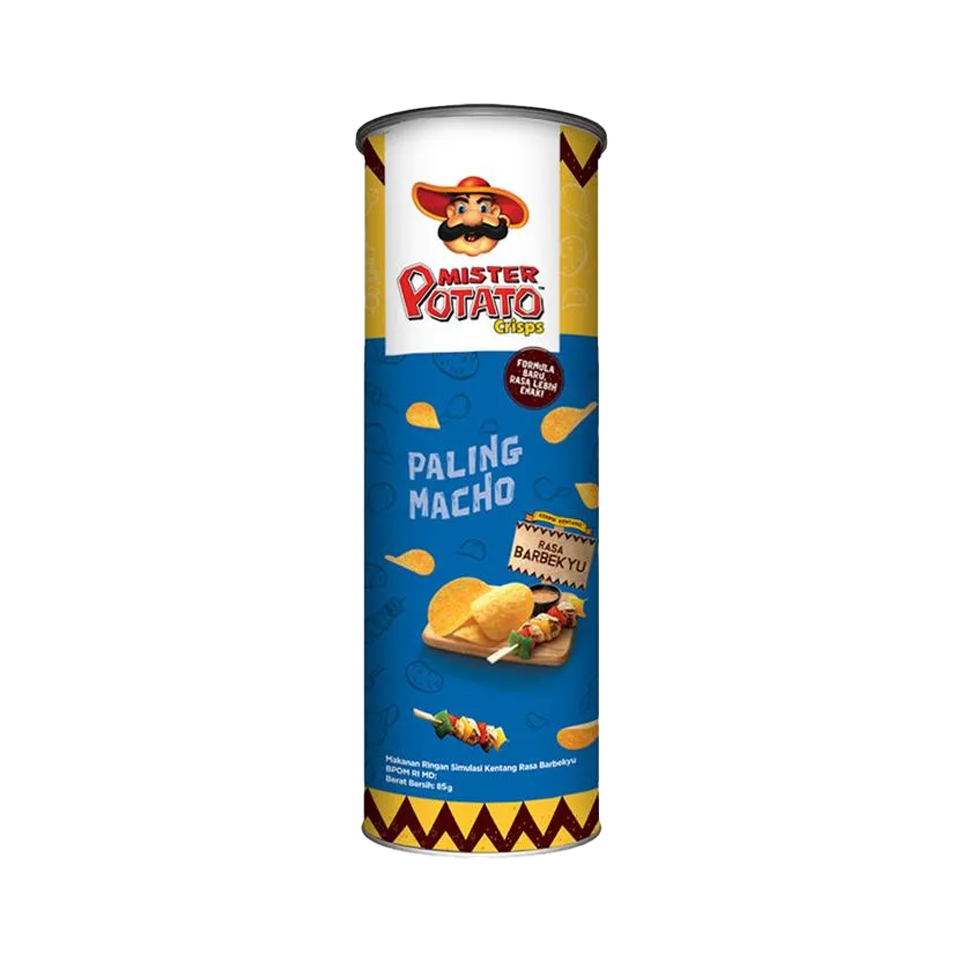 Mister Potato - Barbeque Flavour Potato Crisps (85g) (14/carton ...