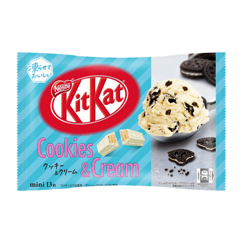Nestle - Cookies And Cream Kit Kat (13/pack) (140g) – Tasty Snack Asia